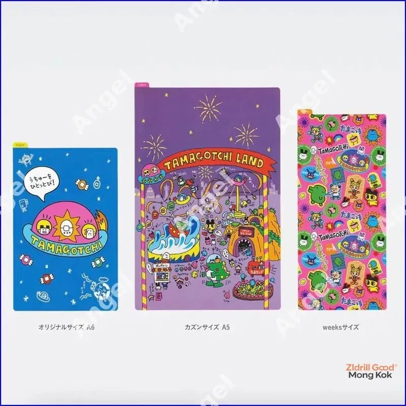 Ежедневник B7 HOBONICHI Подложка B7 с принтом Муми-тролль, для планирования и записей, в клетку, крафтовая бумага, твердая обложка — фото 1