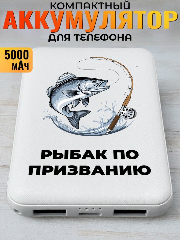 Повербанк "Рыбак по призванию"