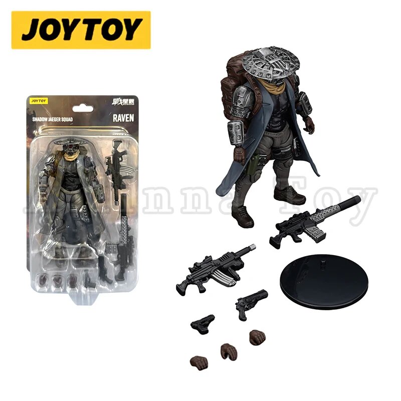 JOYTOY 1/18 Фигурка Raven Shadow Jaeger Squad, SJS