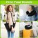 Подушка для шеи Travel Neck Pillow Black Велюр для путешествий, поддержка шеи, д...