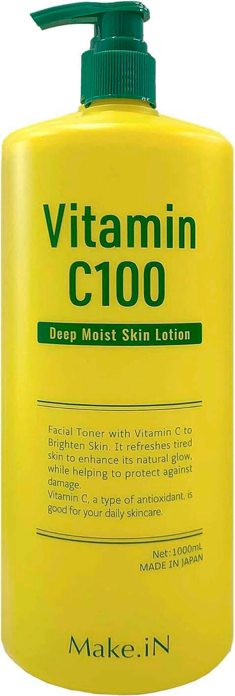 EVLISS Make.iN Vitamin C 100 Deep Moist Skin Глубоко увлажняющий лосьон с витамином C100,1000мл.