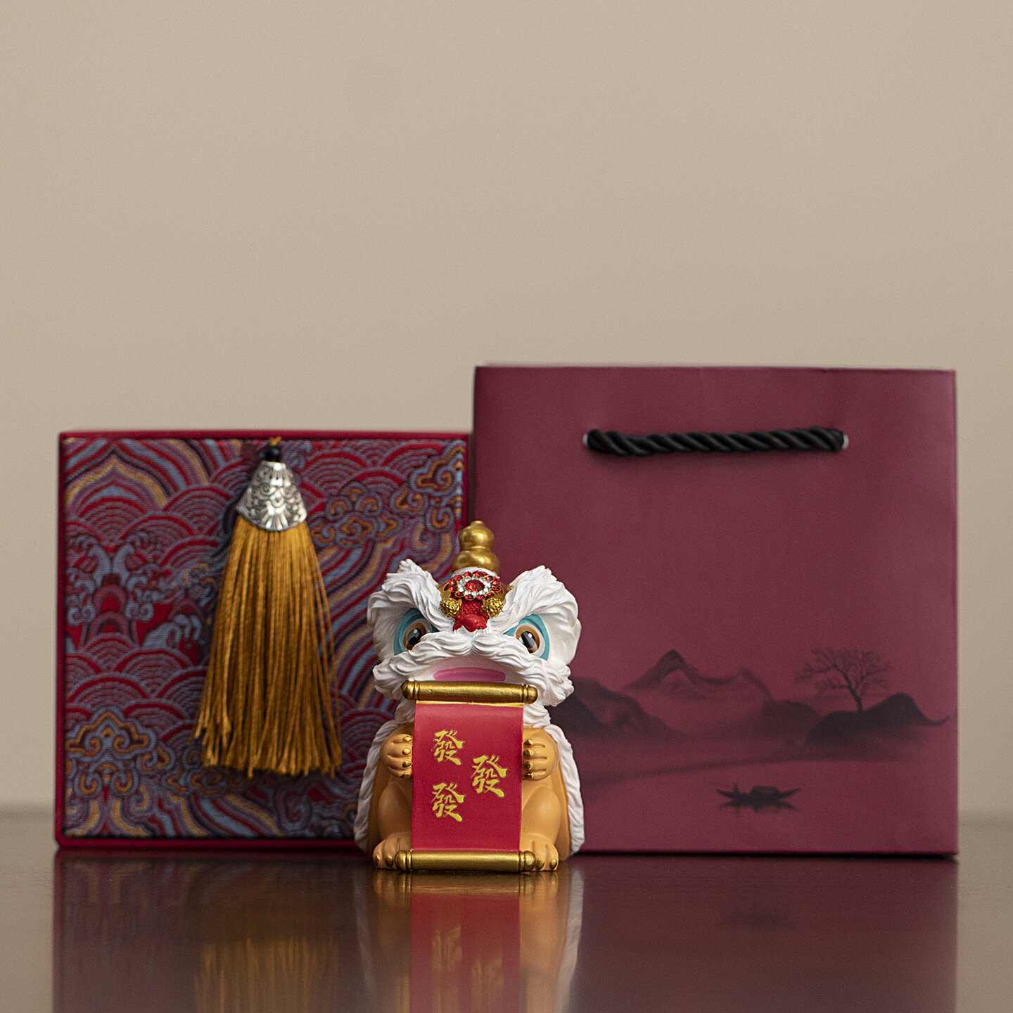 Креативные культурные украшения в китайском стиле с изображением танца льва, небольшие подарки на открытие магазина, новоселье, подарки для нового дома, сувениры и ответные подарки.