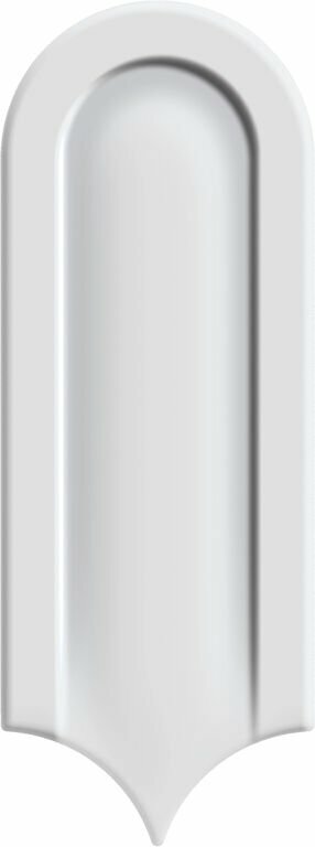 Плитка керамическая Cifre Gala White Brillo 8×21,5, 8x21.5см, глянцевая (цена за 1 уп - 0.53 м2) 36шт