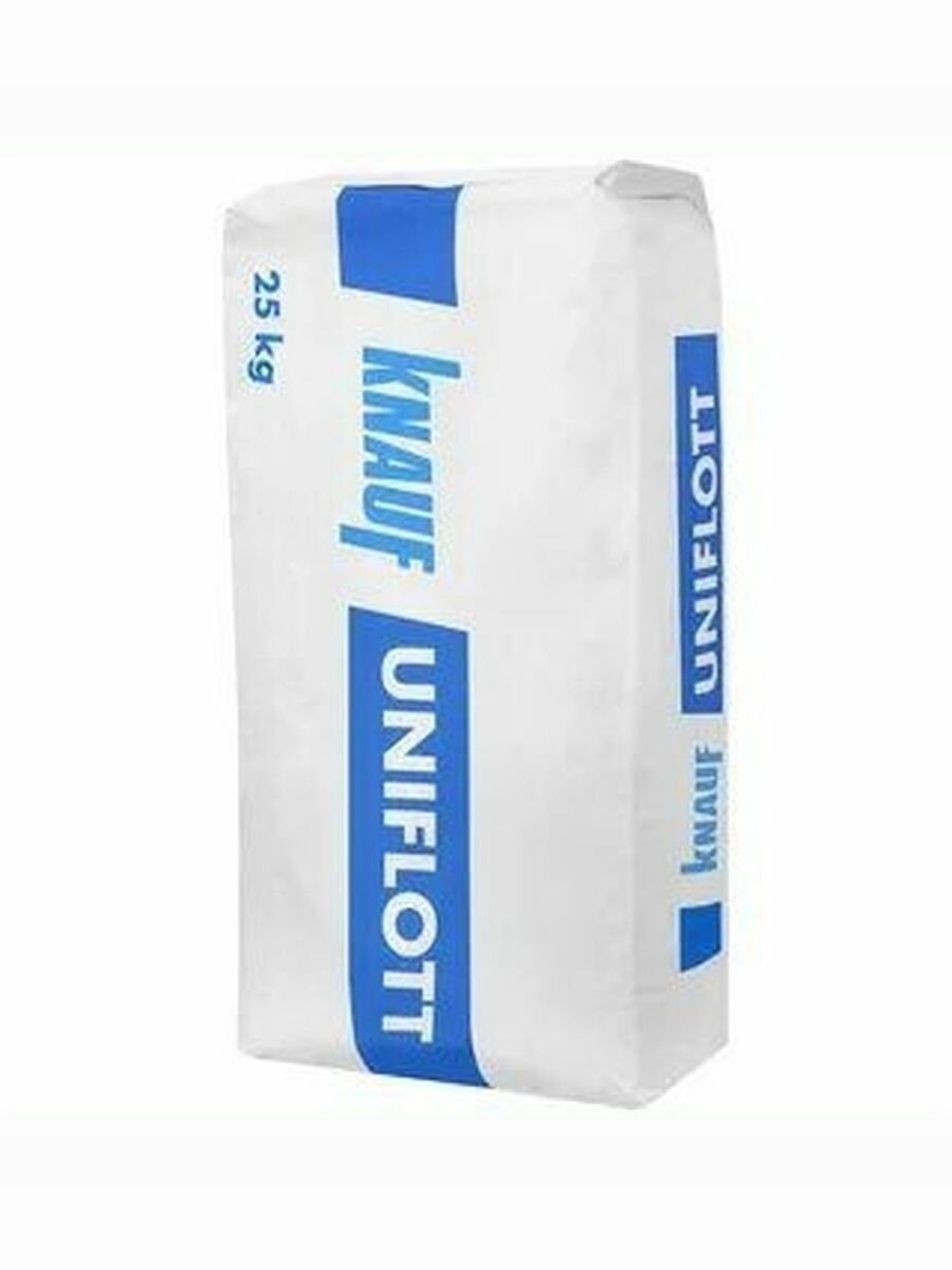 Гипсовая шпаклёвка Knauf Унифлот (Uniflot) безусадочная, высокопрочная, 25 кг