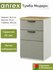 Тумба Anrex Модерн / Modern 1D2S, 45.2х39.4х76 см