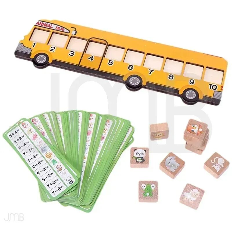 Обучающая игрушка Математика с цифрами и животными для детей
