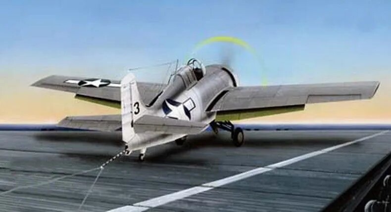 HobbyBoss 80329 1/48 Истребитель FM-1 Wildcat
