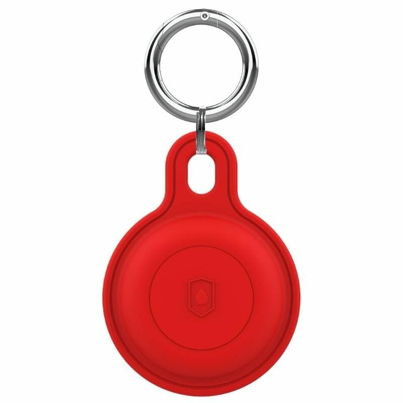 Чехол для трекера с кольцом и фиксатором, красный