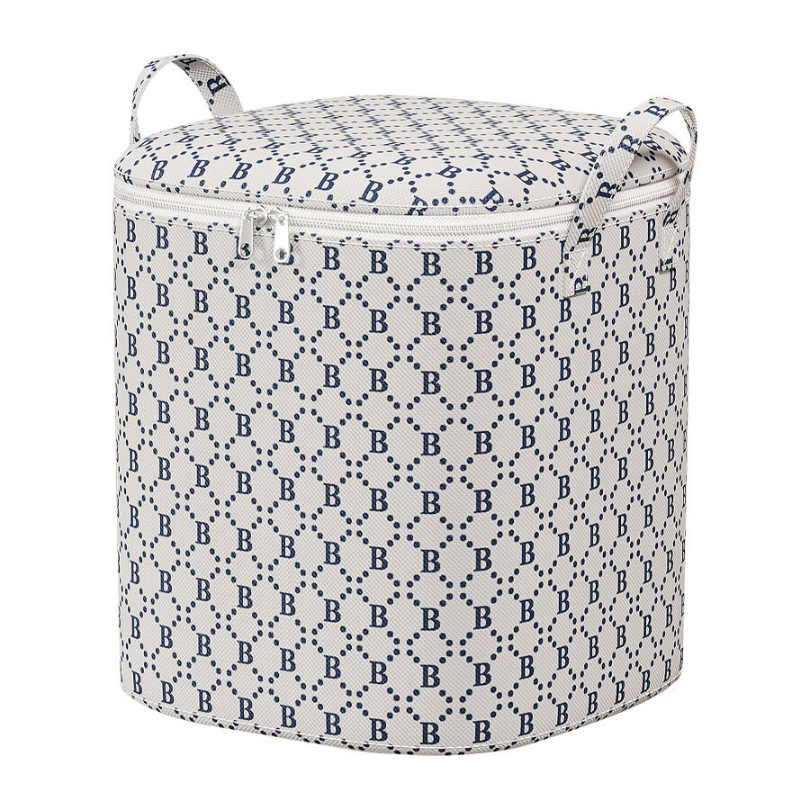 Мешок для хранения из нетканого материала, серый гофрированный тканевый мешок, органайзер для гардероба, принадлежности для хранения одежды и одеял.