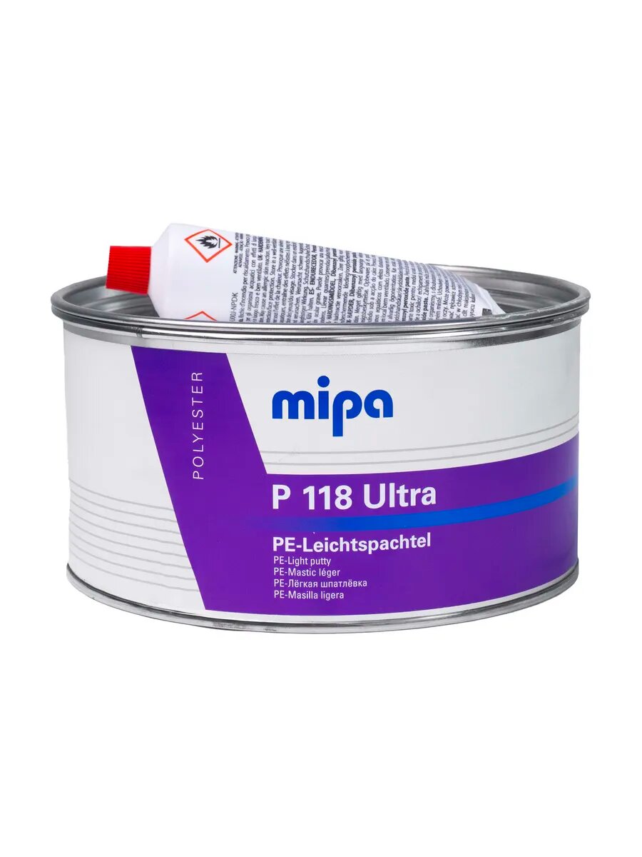 Шпатлевка автомобильная универсальная легкая 1л