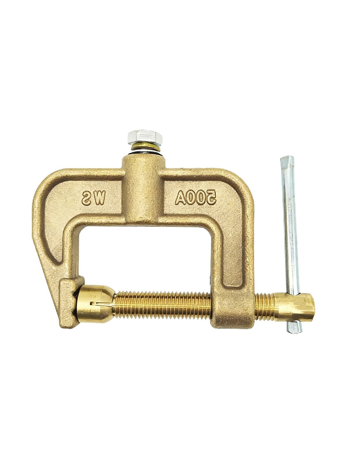 300A/500A/600A Сверхмощный металлический Винтовой заземляющий зажим типа C для плазменной сварки