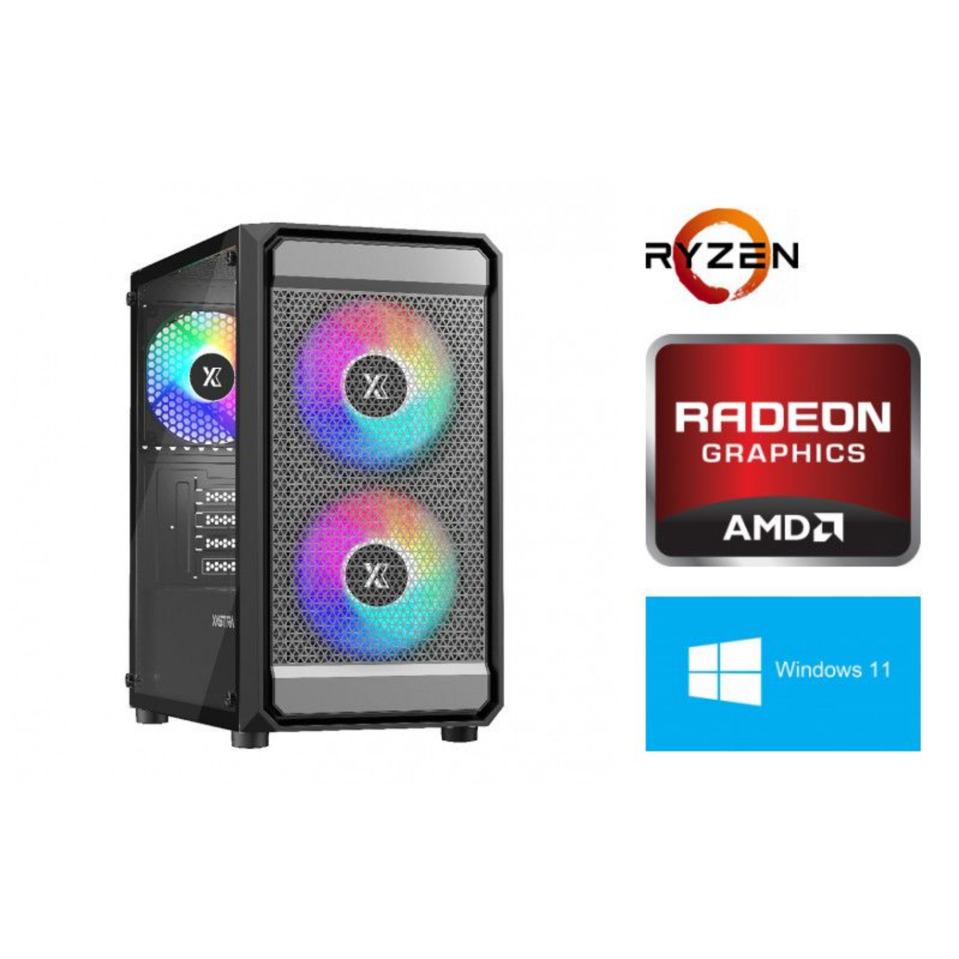 Системный блок TopComp MG 51997522 AMD Ryzen 5 7500f /Amd B650 /16 Гб /SSD1 Тб/AMD Radeon RX 9060 XT /Win11 pro