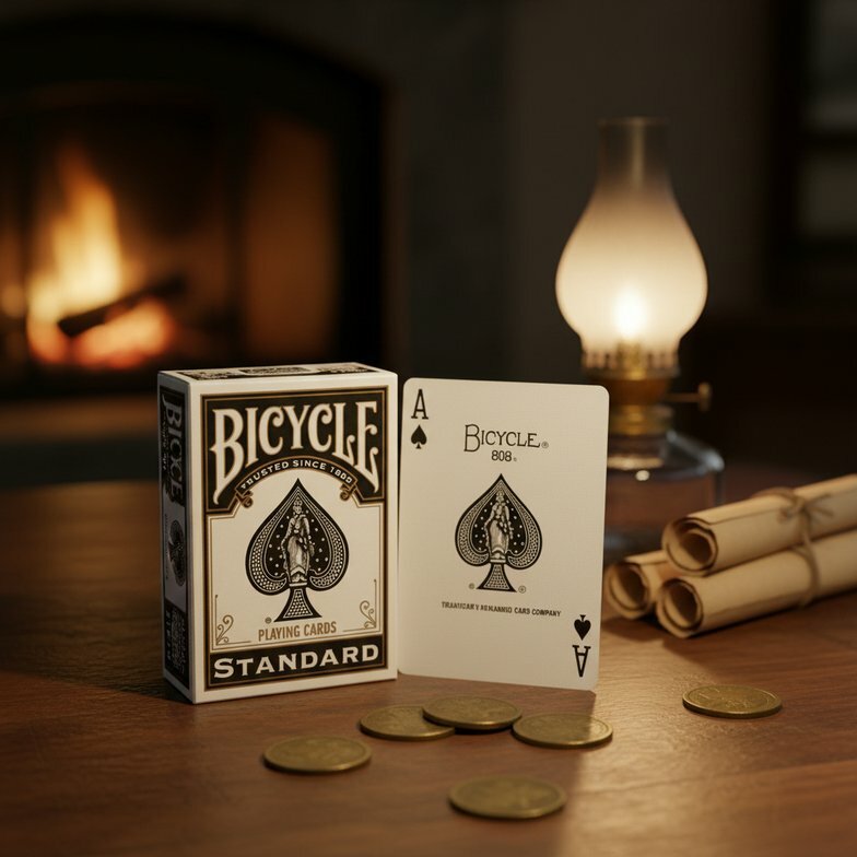 Карты "Bicycle Rider Back Standard Index Grey" 61940 Bicycle