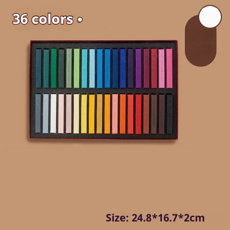 Меловые мелки 48 цветов для рисования 36 Colors Long