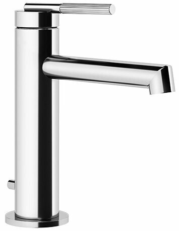 Смеситель Gessi Ingranaggio 63501#031 для раковины с донным клапаном и соединительными шлангами, цвет хром