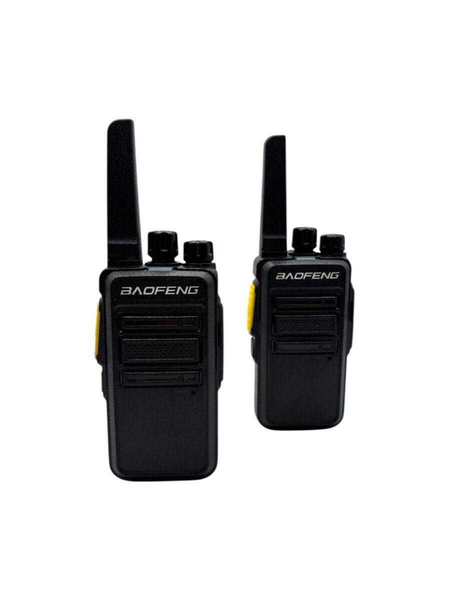 Комплект раций BAOFENG BF-V12D 2 штуки, TYPE-C, 1500 мАч