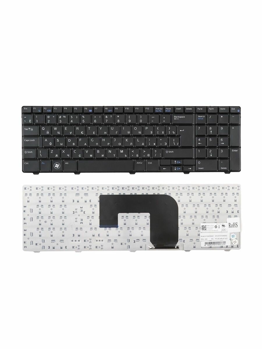 Клавиатура для ноутбука Dell Vostro 3700, V3700 черная