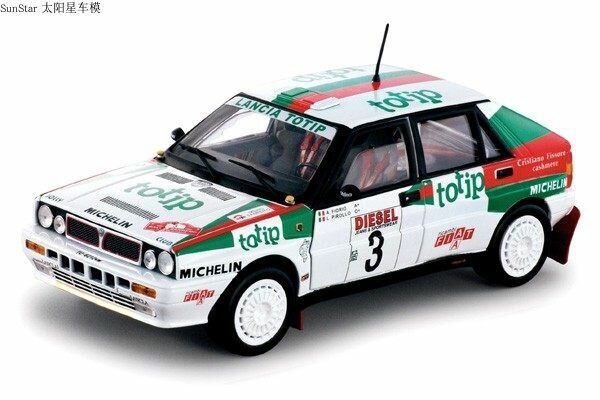 Sunstar Модель автомобиля из имитации сплава 1:18 Lancia Rally
