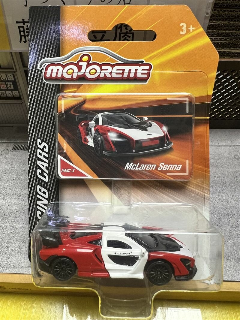 Majorette 1:64, литой автомобиль, модель машинки(MCLAREN SENNA)
