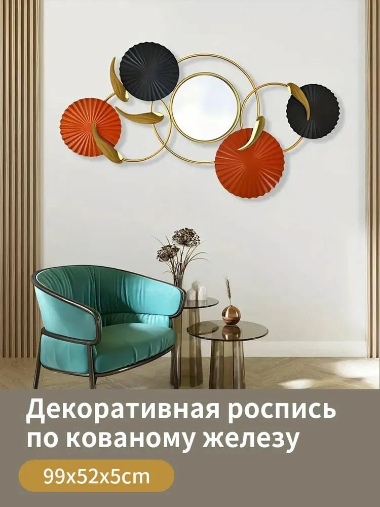 Внутренняя отделка стен; украшение помещений; художественное оформление металлических стеновых панелей