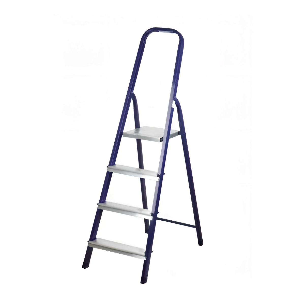 Лестница-стремянка СИБИН, сталь, 4 ступеньки, нагрузка до 150кг, максимальная высота 153см