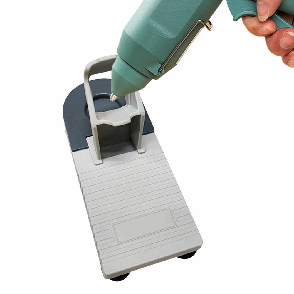 Подставка для клеевого пистолета с присоской, пластиковая, 170 75 60 мм