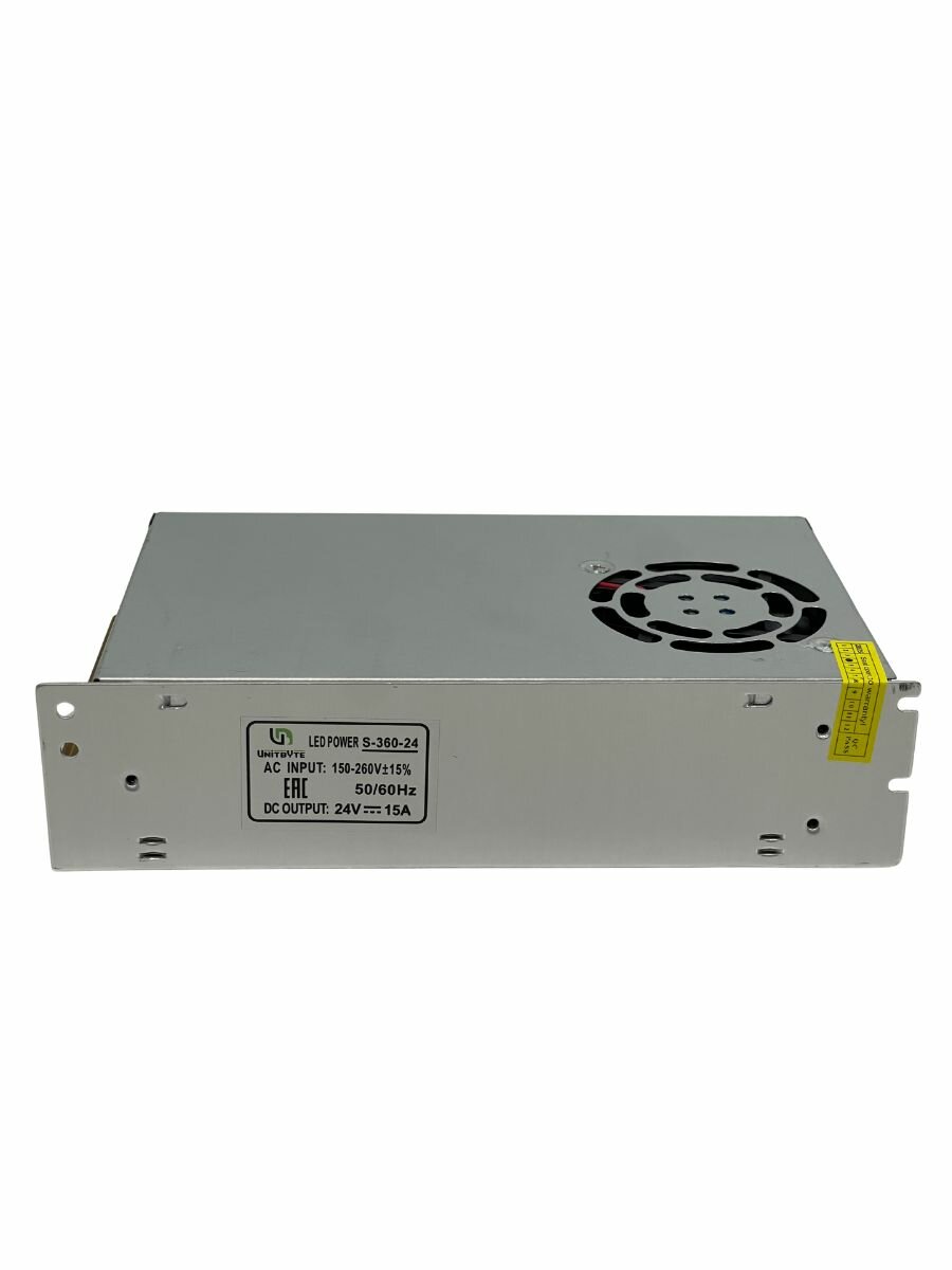 Блок питания S/24V/360W/15.0A/IP20 — фото 1