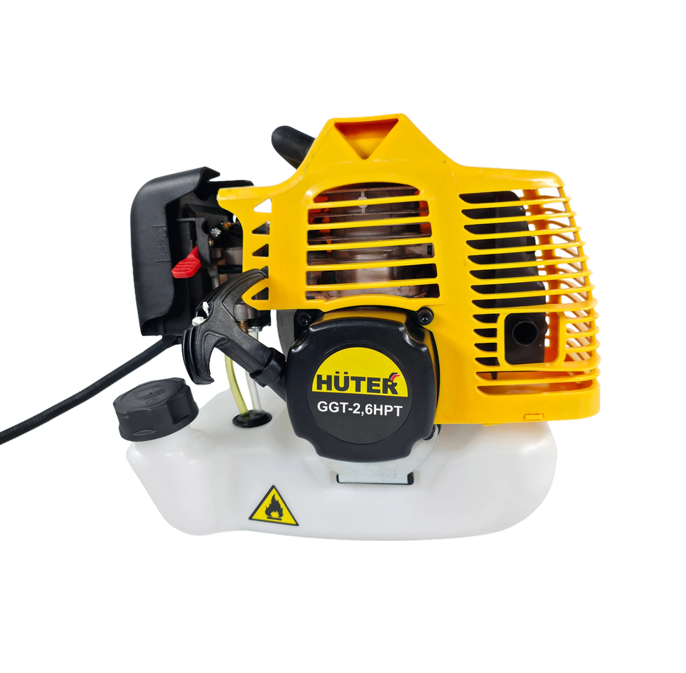 Триммер бензиновый для травы Huter 1900Вт, цельная штанга GGT-2,6HPT