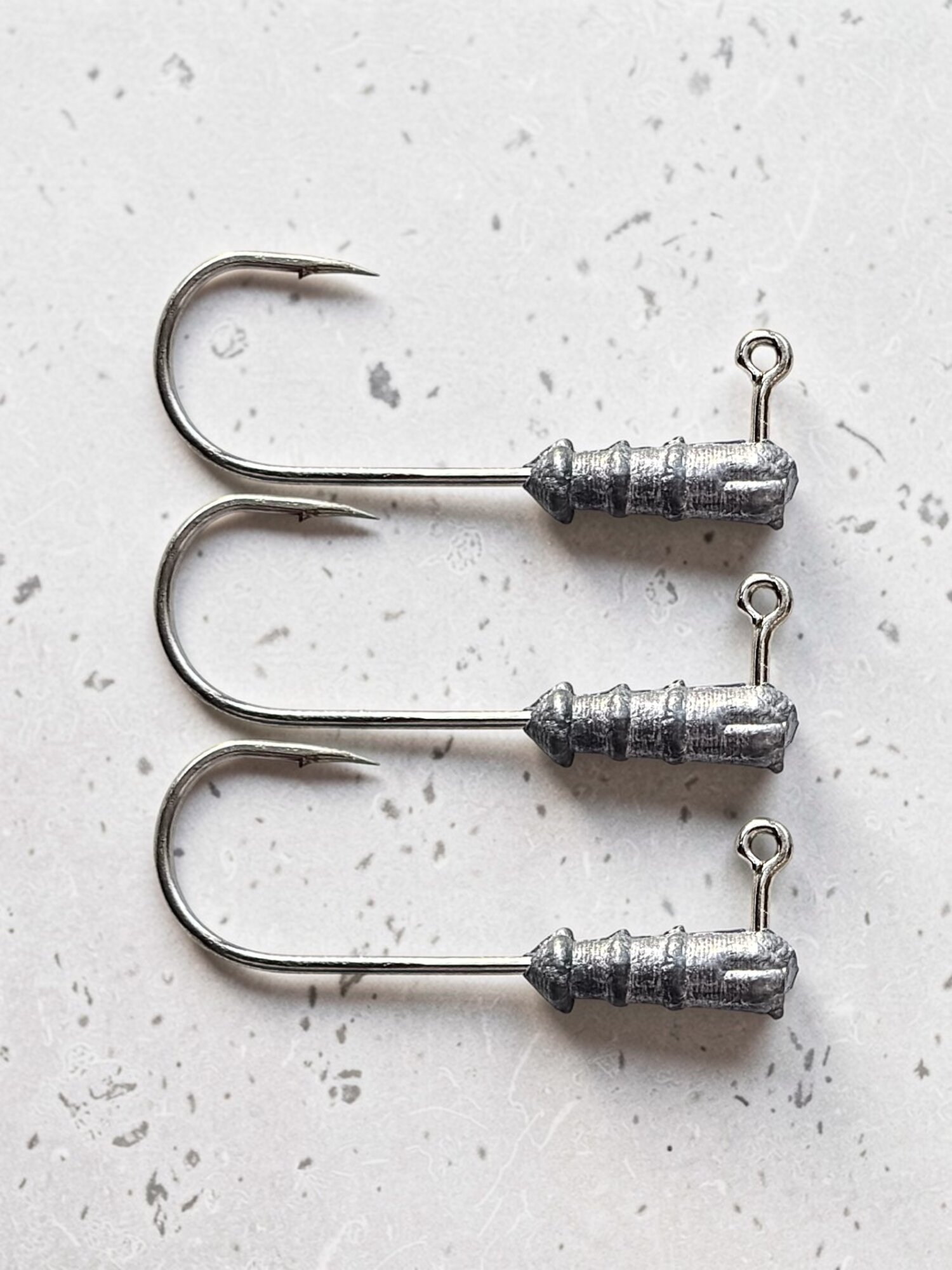 Джиг-головка Gamakatsu №1 1 г, тройная юбка, одинарный крючок, набор 3 шт.