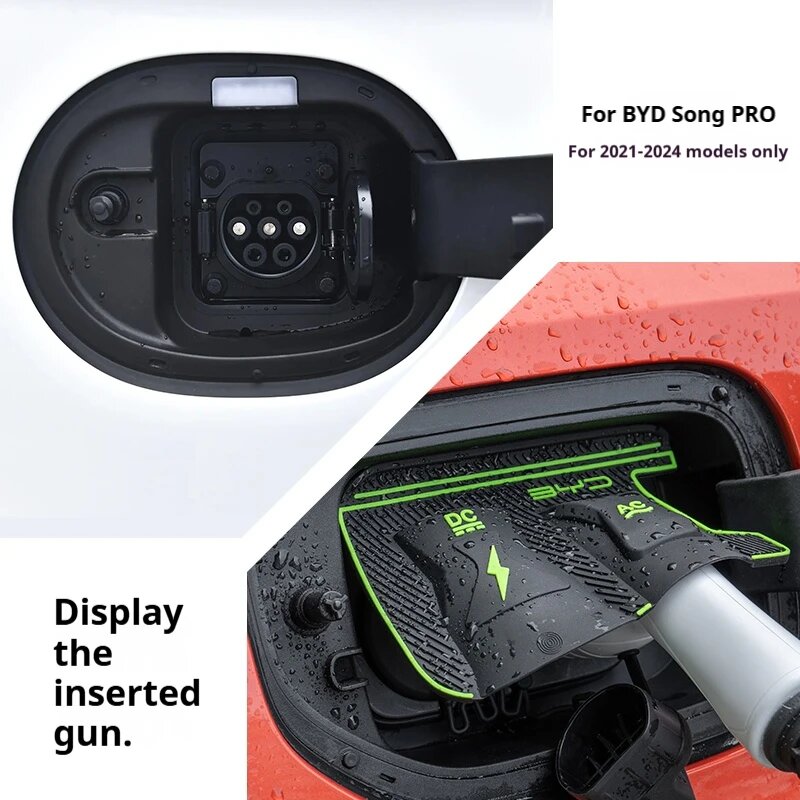 Для BYD Song PRO 21-24 25 Tang DM L EV L DMI специальный порт зарядки автомобиля новой энергии водонепроницаемый защитный чехол пистолет дождевик