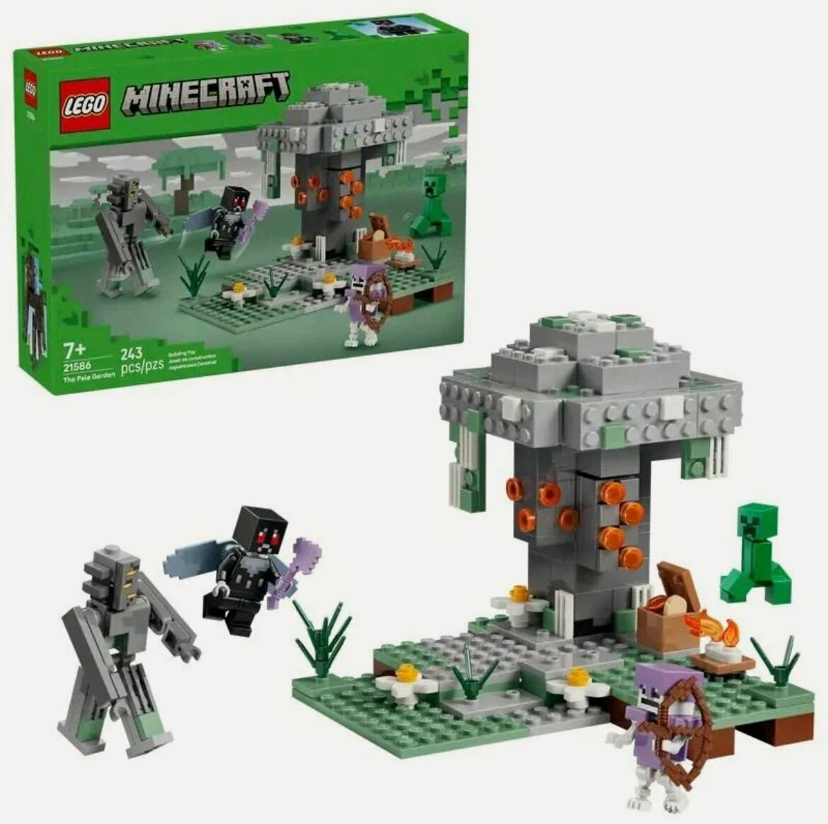Конструктор LEGO MINECRAFT - Бледный сад, 243 эл. - Лего Майнкрафт 21586