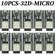 10PCS-32D-MICRO плата разработки