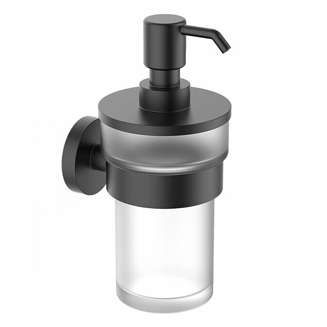 Дозатор для жидкого мыла Decor Walther Basic 0530860 черный матовый