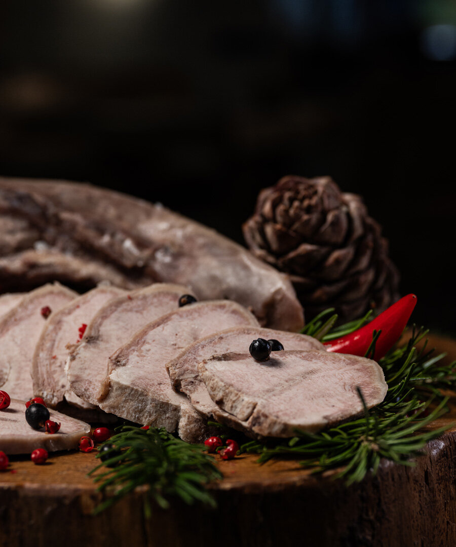 Язык оленя отварной 100г, Гастроном "Экспедиция", деликатес особой ценности, 100% натурально