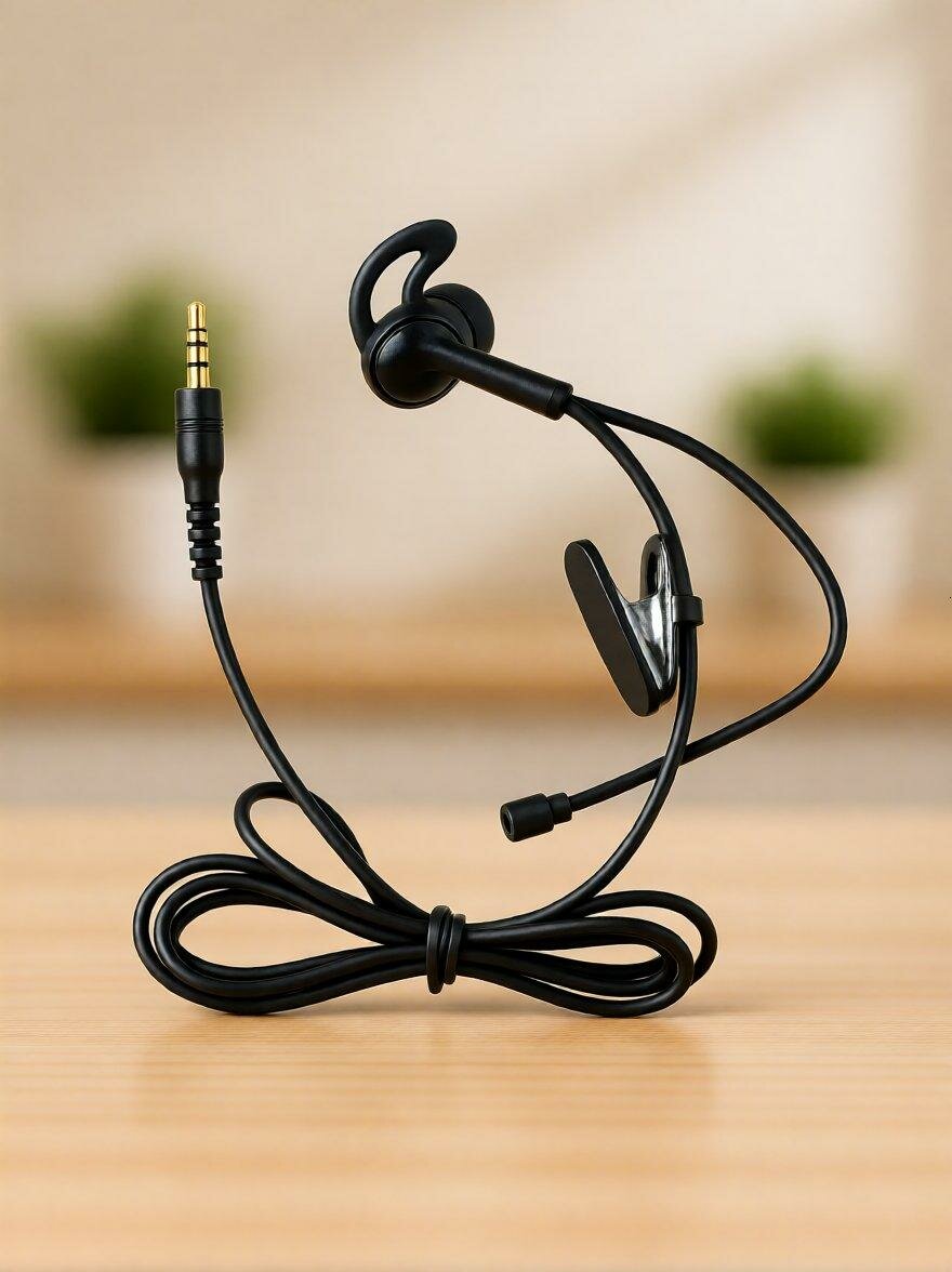 Мононаушники 3,5 мм / USB-C, 3,5 мм прямая головка