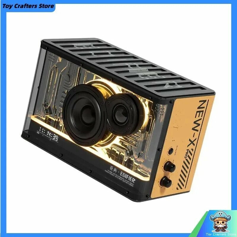 Игровая блютуз музыкальная колонка Edifier NEW-X PRO, Bluetooth 5.3/USB/AUX беспроводная и проводная Двойной режим, акустическая система Сабвуфер для ПК ноутбука