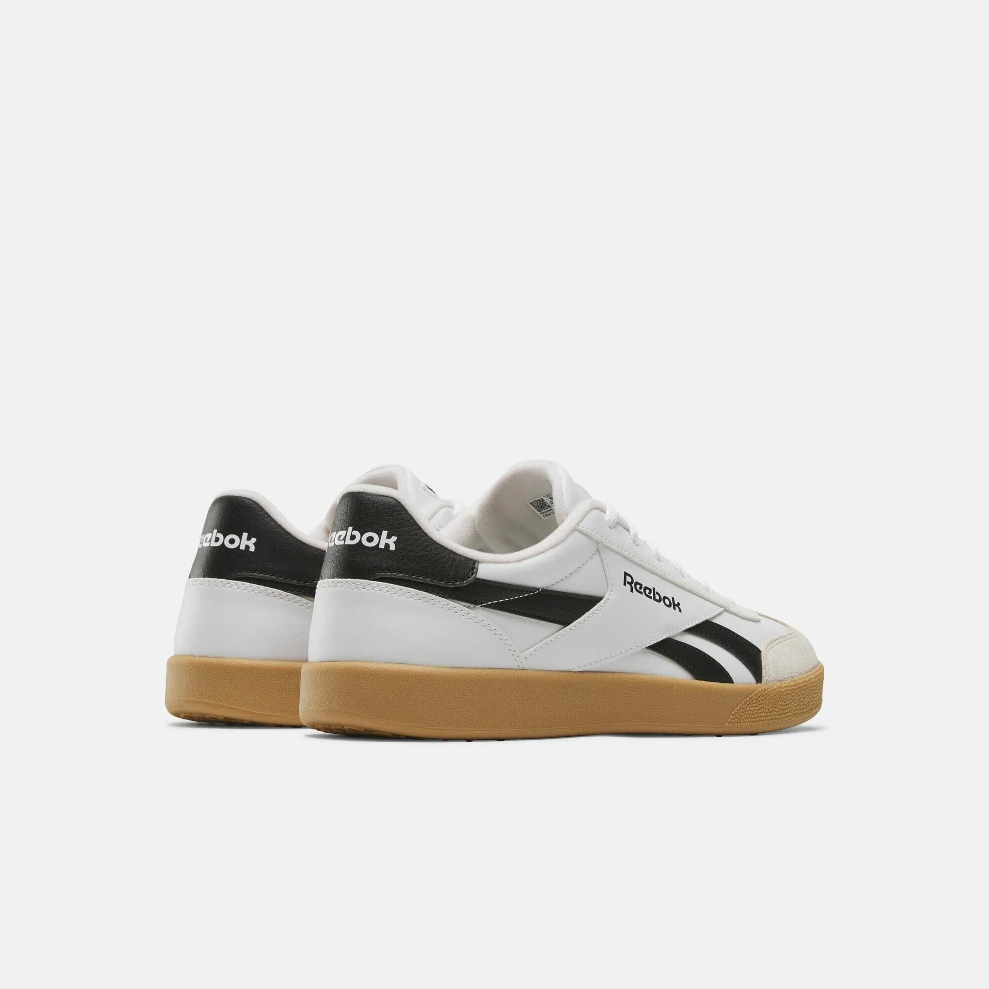Кеды Reebok Smash Edge, размер 8,5 US, белый/черный/коричневый — фото 1