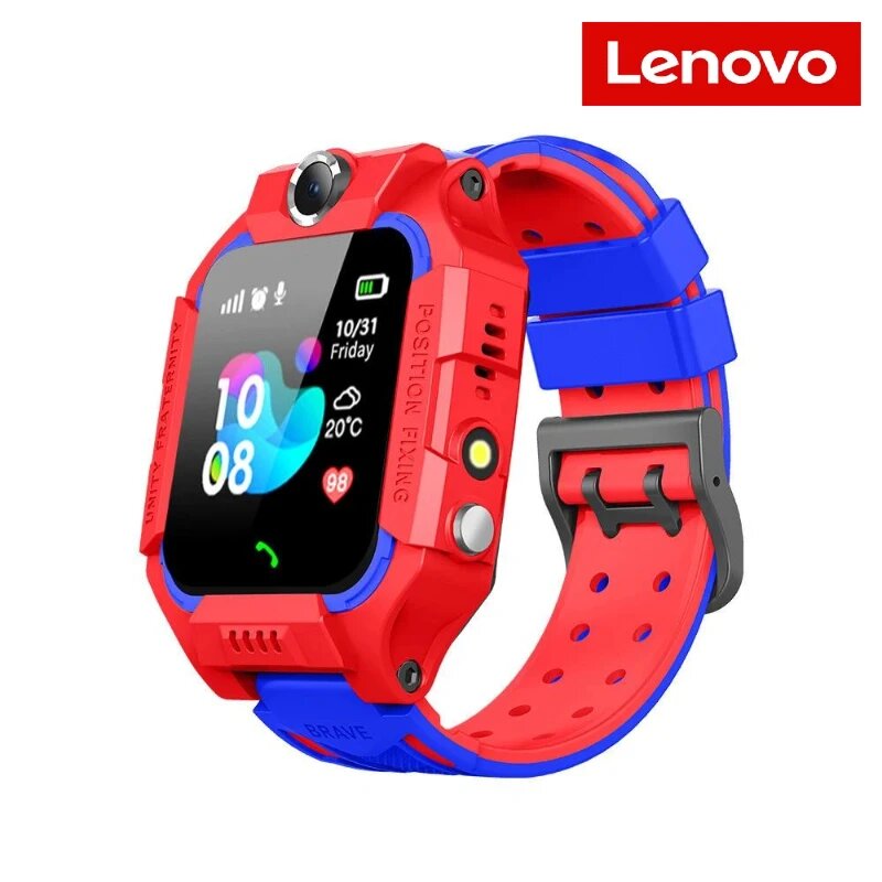 Lenovo Детские смарт-часы Red, 1.44"