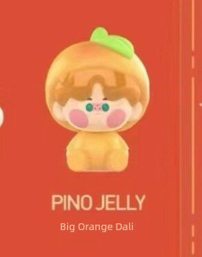 Фигурка Pino с поздравлением из новогодней серии Sitting Series POP MART - Подлинная коллекционная игрушка
