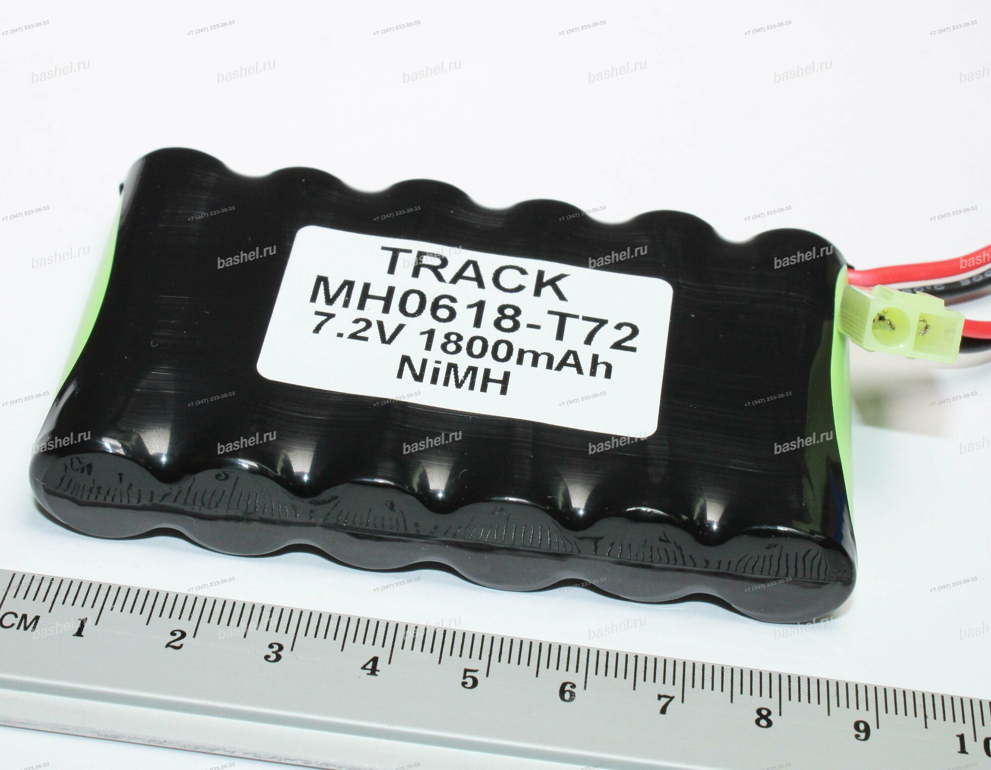 Аккумулятор TRACK MH0618-T72 (разъем Tamiya Mini, 6*AA) 7,2 V, 1800 mAh, NIMH (для детских игрушек)
