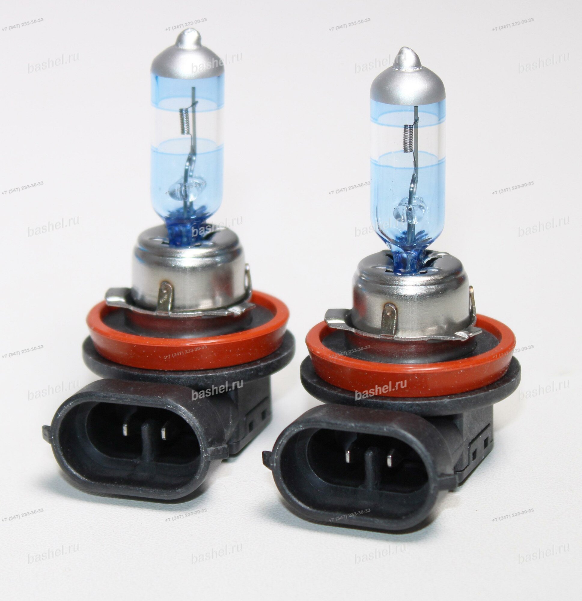 Лампа маяк Ultra (Ультра) NEW H8-12-35 +150% White Vision (PGJ19-1) (ярко-белая) (2 шт.)