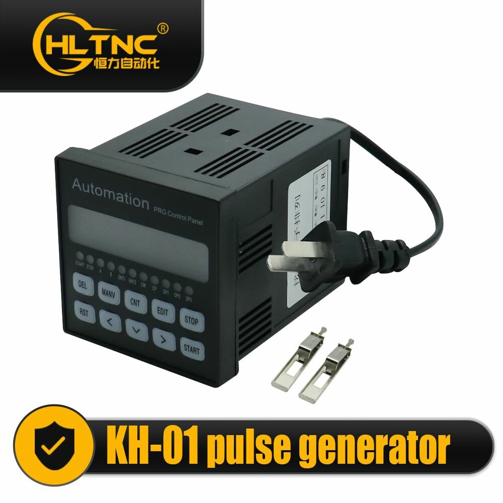 Программируемый контроллер KH-01: одноосевой для шаговых/серводвигателей, импульсный 5В, простой PLC, 100-240В переменного тока