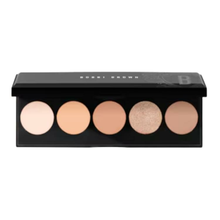 Тени для век женские BOBBI BROWN Nude 5 Colors Eyeshadow Palette, 1391984207