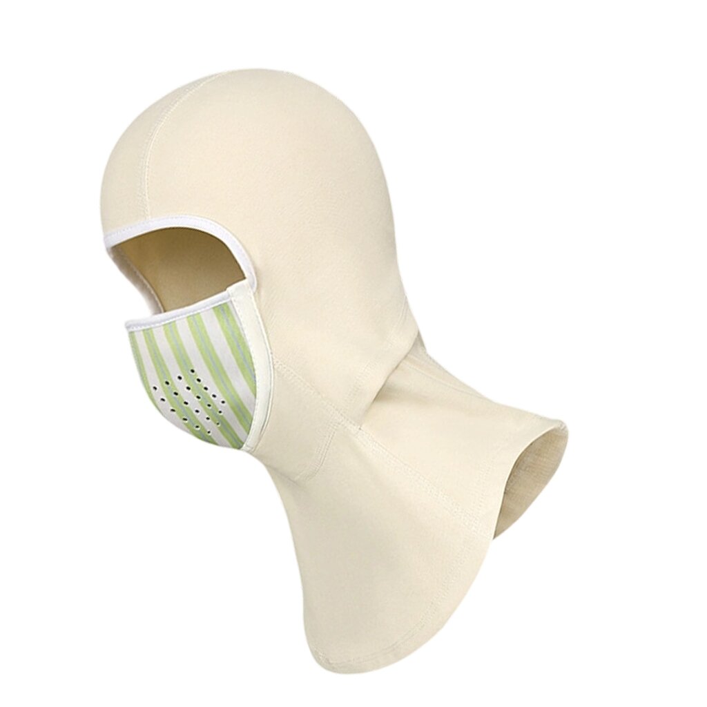 Дышащая Детская Маска из гипоаллергенной ткани с полным покрытием, зимняя теплая маска для лица