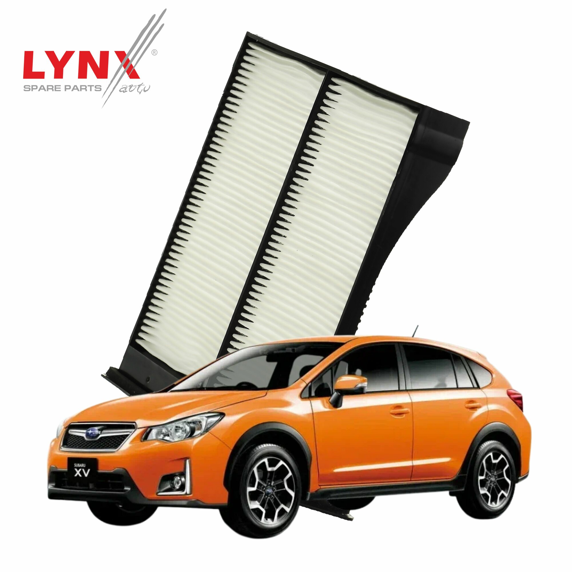 Фильтр салонный Subaru XV (1) / Субару ХВ 2011 2012 2013 2014 2015 2016 2017 / 1шт LYNXauto