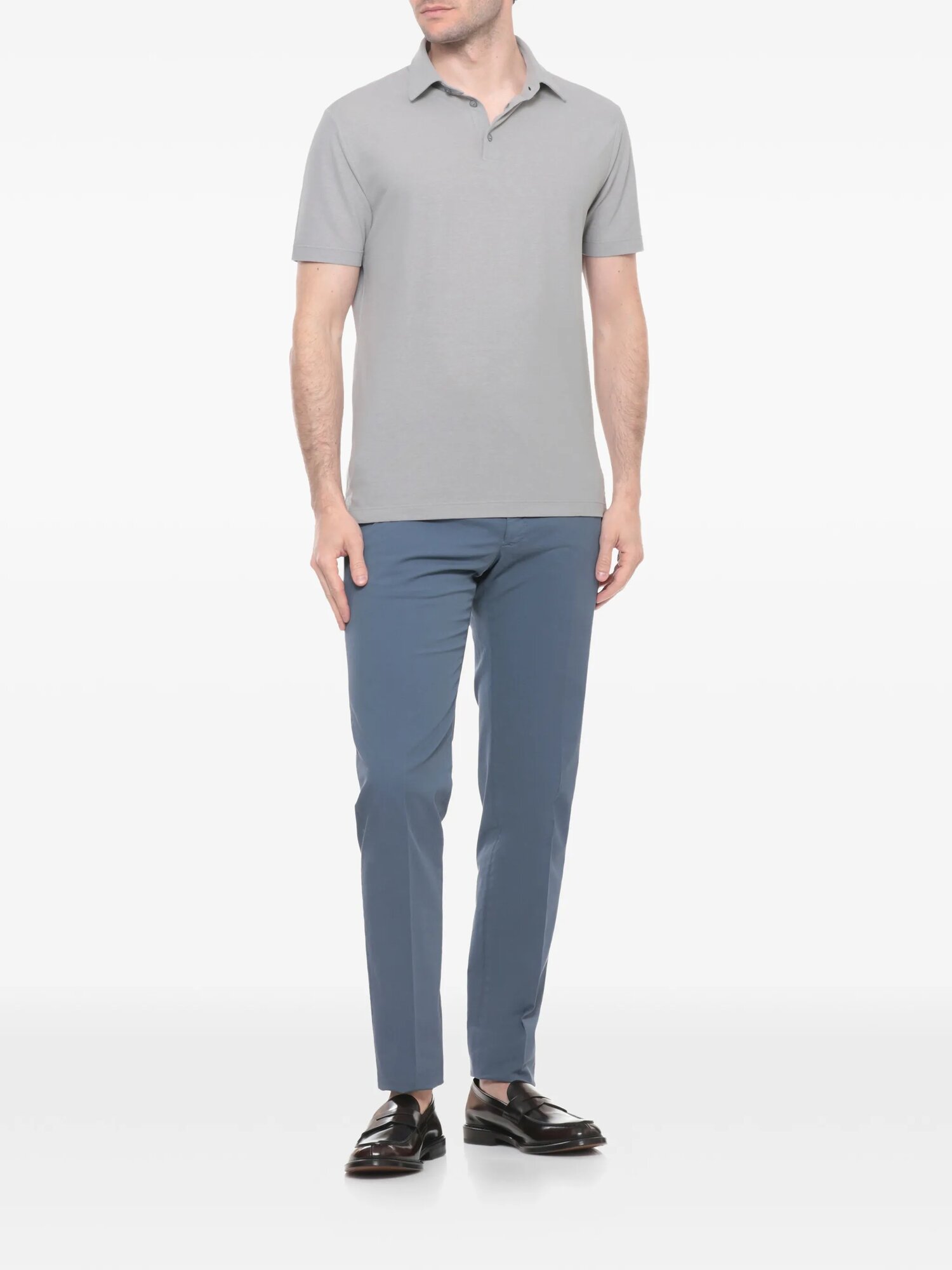 Брюки Incotex Slim-fit tailored trousers, размер 46 — фото 1