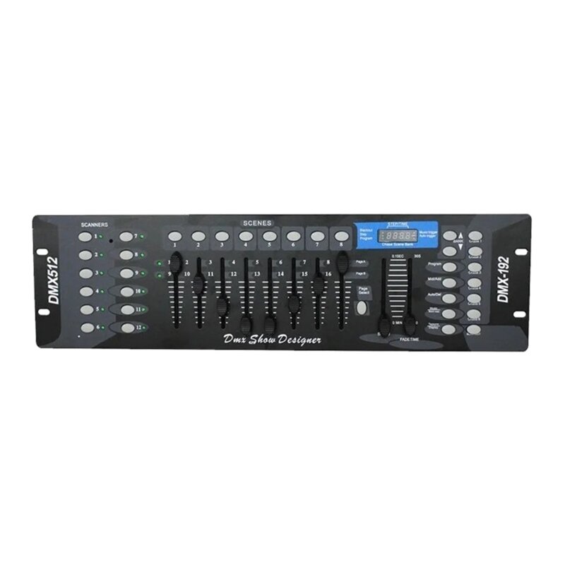 Контроллер DMXs, 192-Канальный Контроллер DMX512 Консолей 240 Сцен для Мини-контроллера DMXs DMXs Light Desk Party