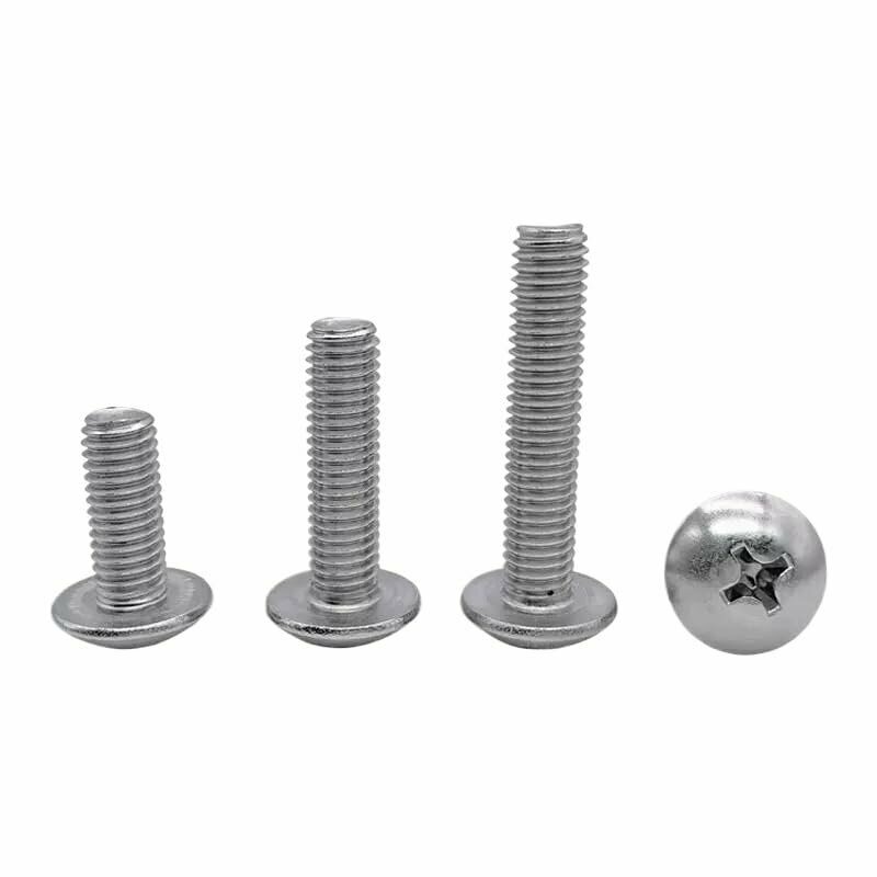 Винты с крестообразной головкой Phillips из нержавеющей стали SS304 4# 6# 8# 10# 1/4 (500, UNC 4#-40 x 3/4)
