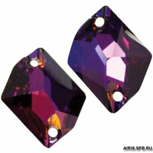 Нашивной камень SWAROVSKI CRY VOLCANO 3265, нашивной, 20x16 мм