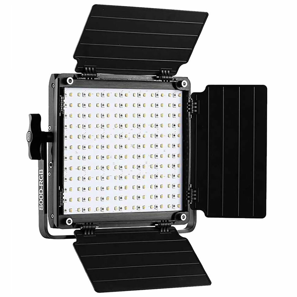 Осветитель GVM 800D-RGB, свет любого оттенка, высокое качество